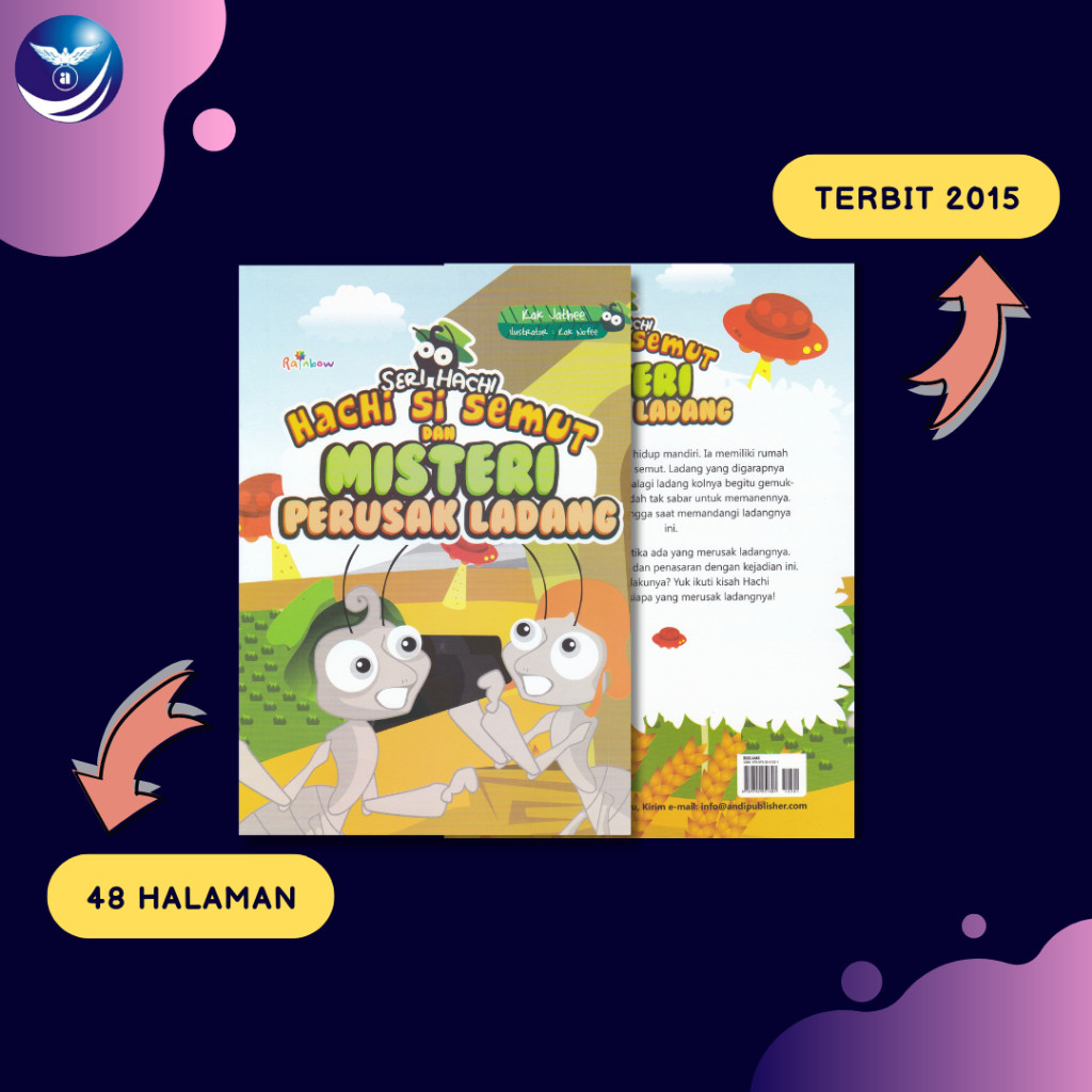 Jual Penerbit Andi - Buku Seri Hachi: Hachi Si Semut Dan Misteri ...