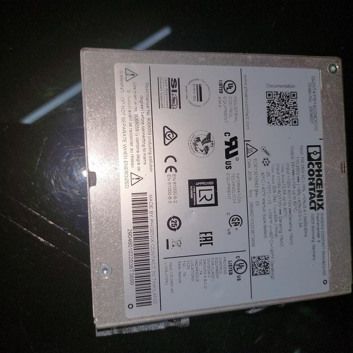 Jual PHOENIX QUINT4-PS/1AC/24DC/10 POWER SUPPLY 24VDC 10A 2904601 ...