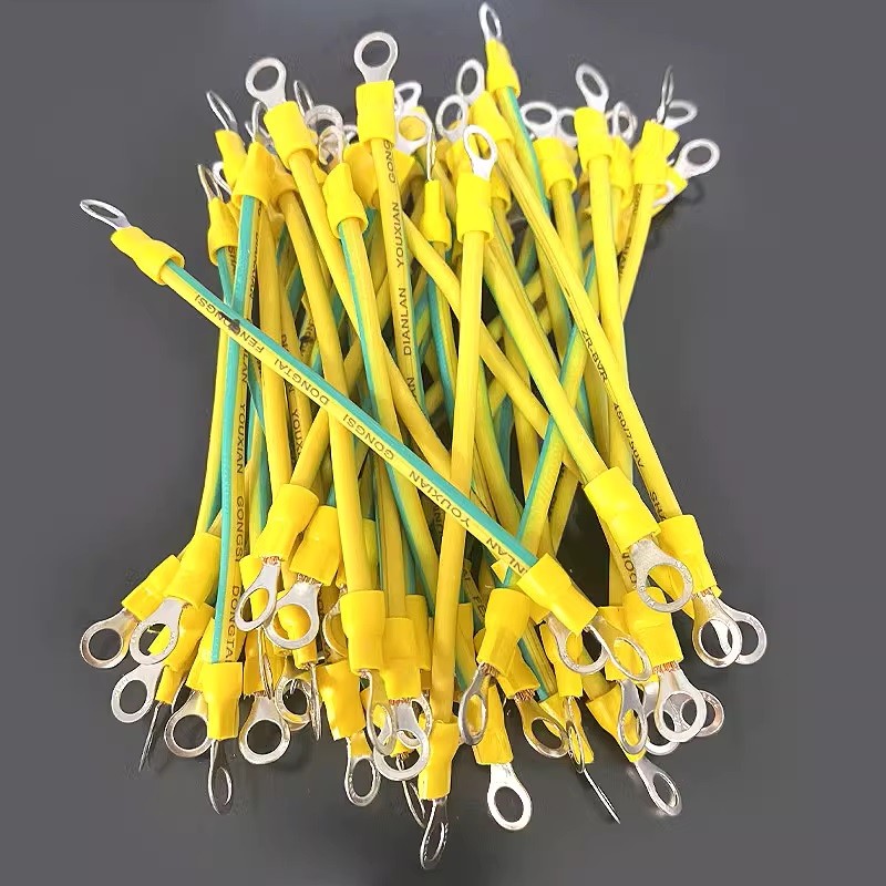 Jual 100 PCS BVR PV Solar Photovoltaic Ground Wire with Terminal 14/12 ...