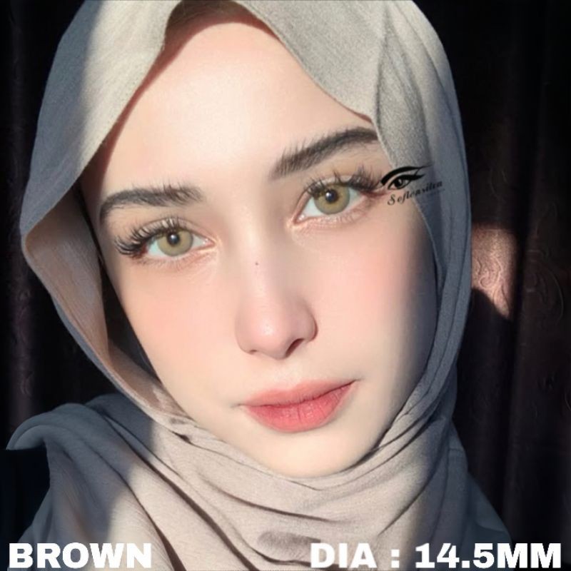 Jual SOFTLENS ARABIAN LOOK LATINA MAKE UP 14.5MM BEST SELLER GREY ...