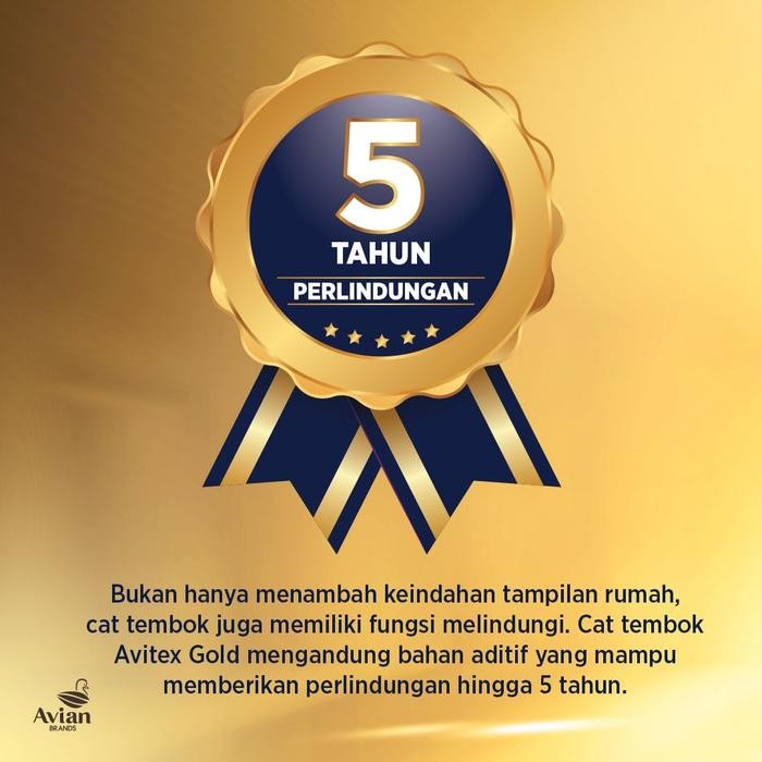Jual Senja_Craft Avitex Gold Cat Tembok Eksterior Dan Interior 25 Kg ...