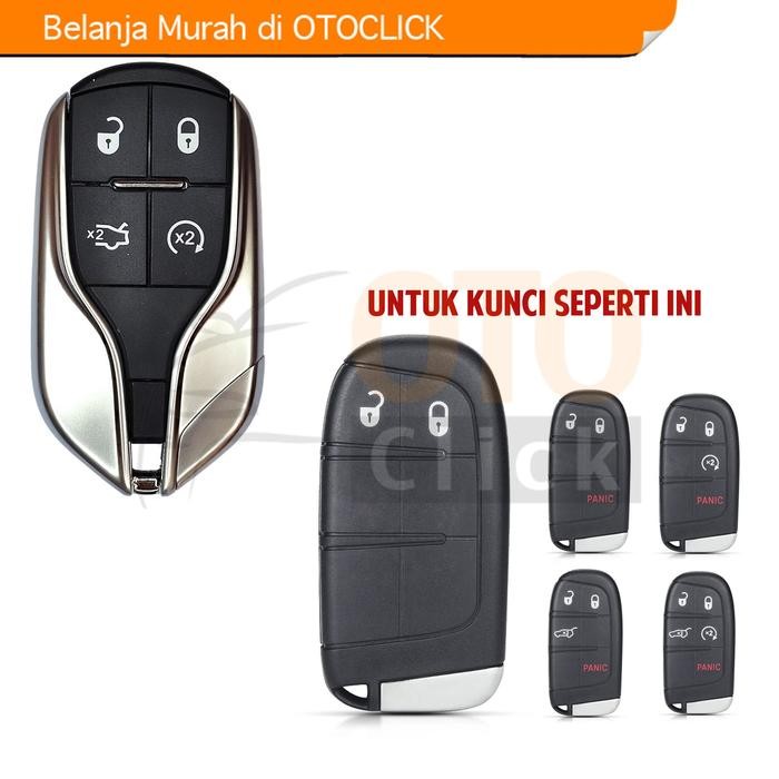 Jual Casing Kunci Remote Key Shell Smartkey Key Case Dodge Journey Jeep ...
