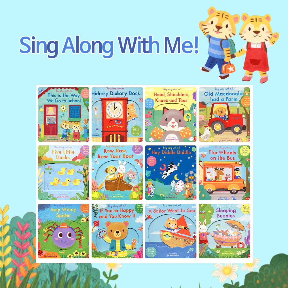 Jual Kidnedu Sing Along with Me Board Book Push Pull Slide Buku Anak ...