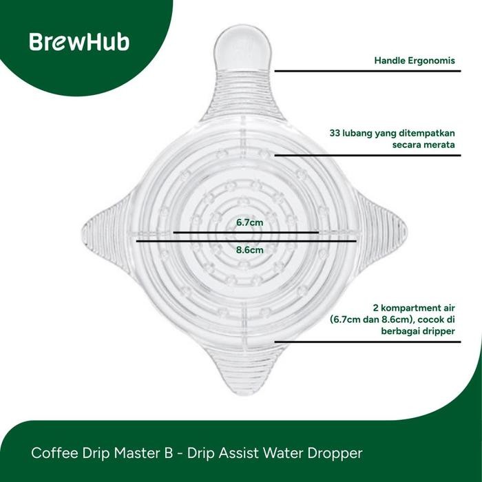 Jual The G*Bi Coffee Drip Master B - Drip Assist Water Dropper Manual ...