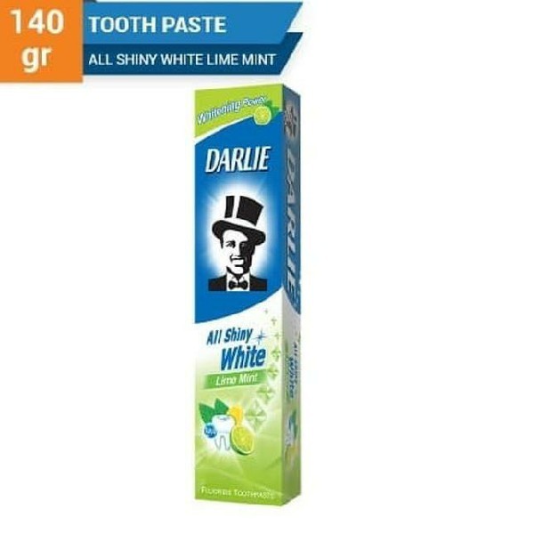 Jual DARLIE TOOTH PASTE ALL SHINY WHITE LIME 140 GR | Shopee Indonesia