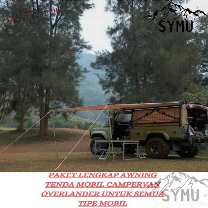 Jual terbaru !!! paket tenda awning mobil campervan camping 3x3 m ...
