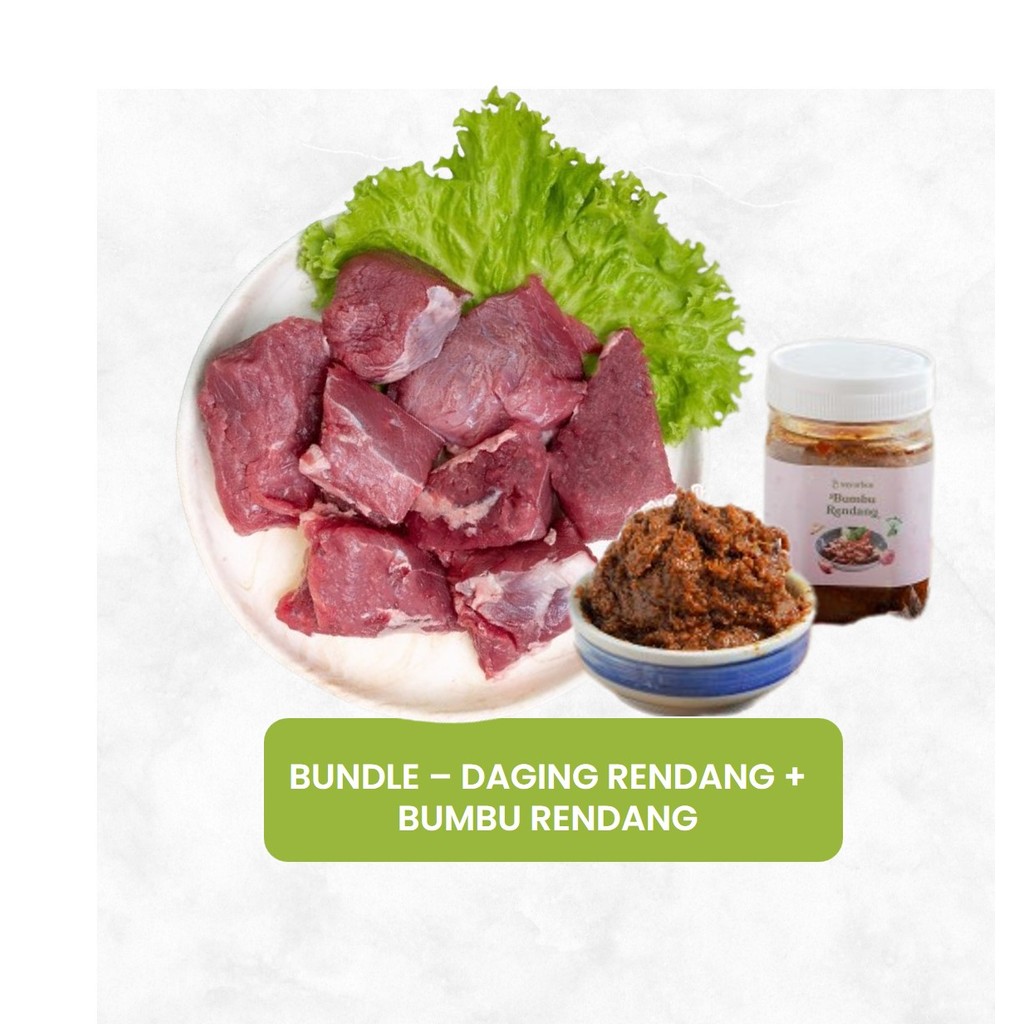 Jual Bundle - Daging Rendang atau Semur Tidak Beku & Sayurbox Bumbu ...