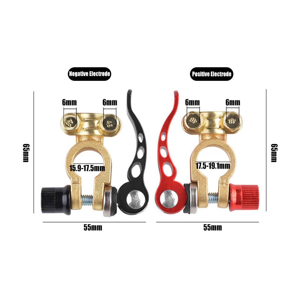 Jual Car Battery Terminal Quick Release Disconnect Battery Terminals ...