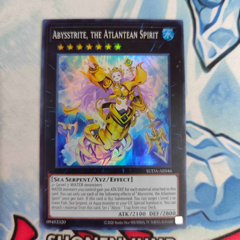 Jual yugioh AE abysstrite the atlantean spirit SUDA-AE046 SR original ...