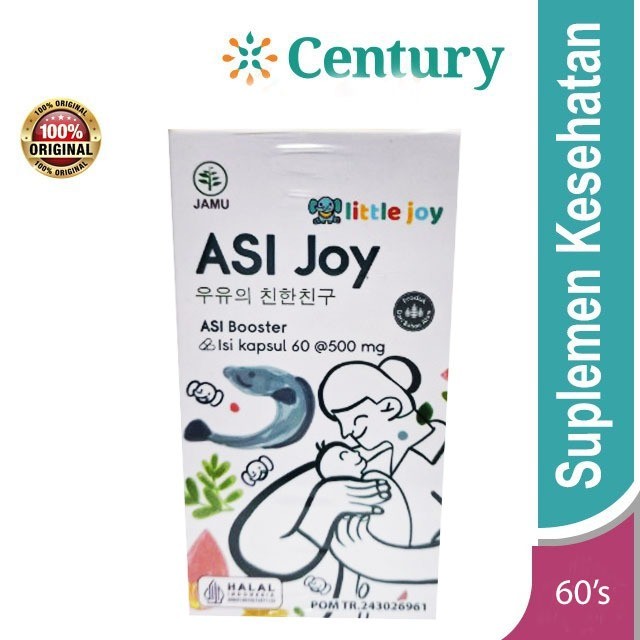 Jual ASI JOY ASI BOOSTER ISI 60 CAPS @500mg / SUPLEMENT IBU HAMIL ...