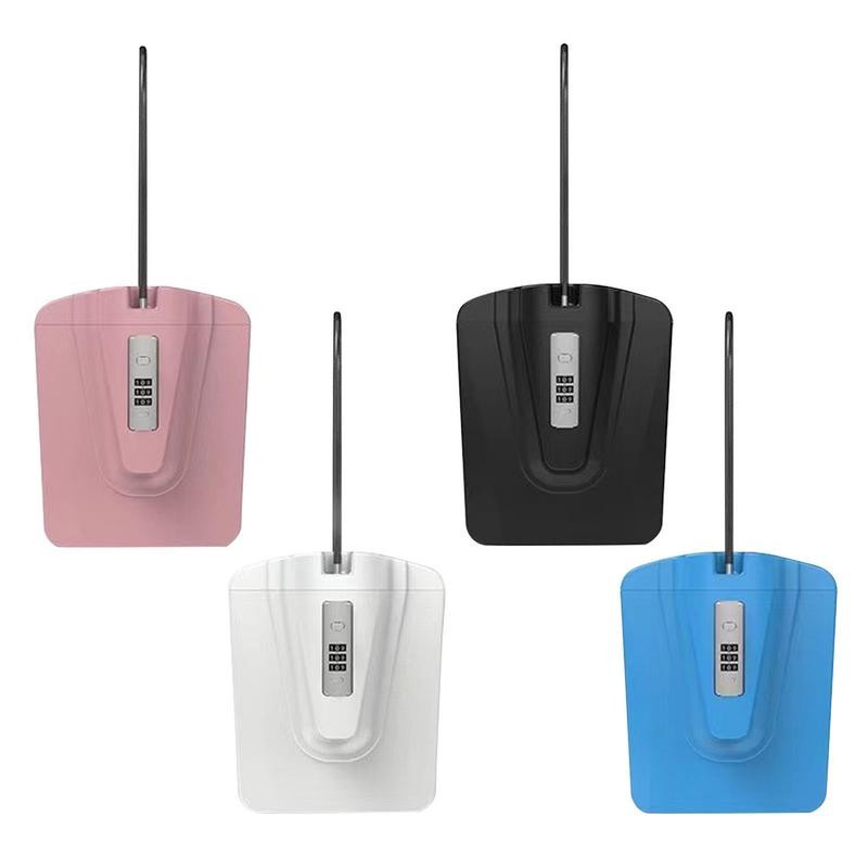 Jual Travel Lock Box Small Lockable Box Portable Waterproof Small Lock ...