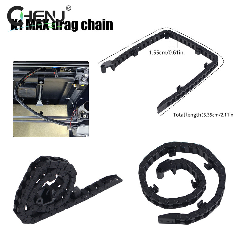 Jual For Creality K1 K1max Open Drag Chain Bridge Type 6x10mm Cable ...