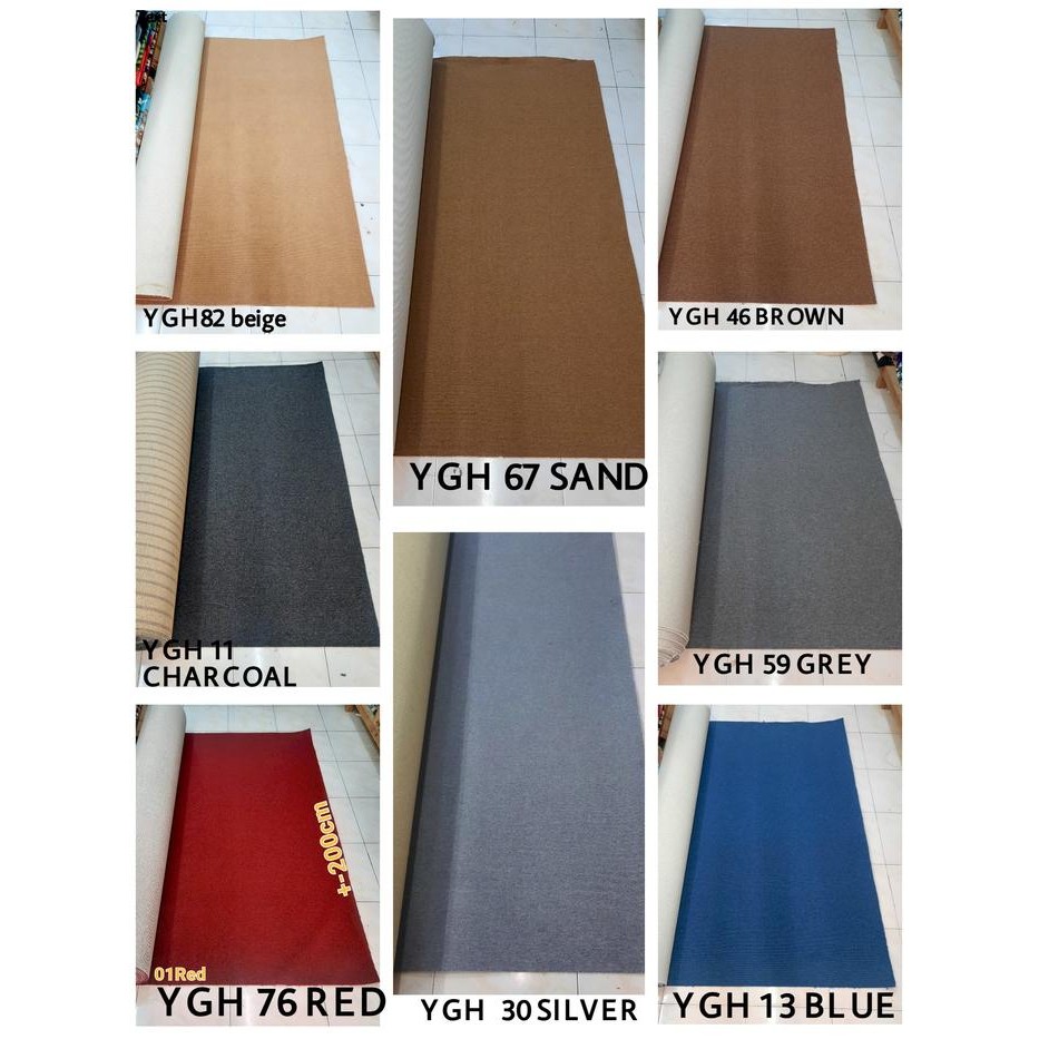 Jual Karpet lantai karpet kantor karpet meteran polos karpet hotel ...