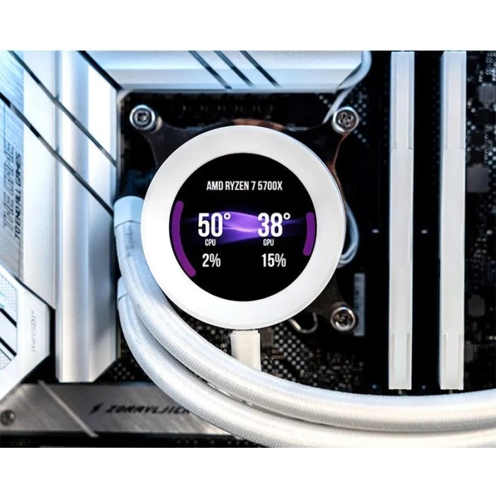 Jual 2.1 Inch IPS MINI PC CPU AIO Water Cooling Monitor 240/360DIY ...