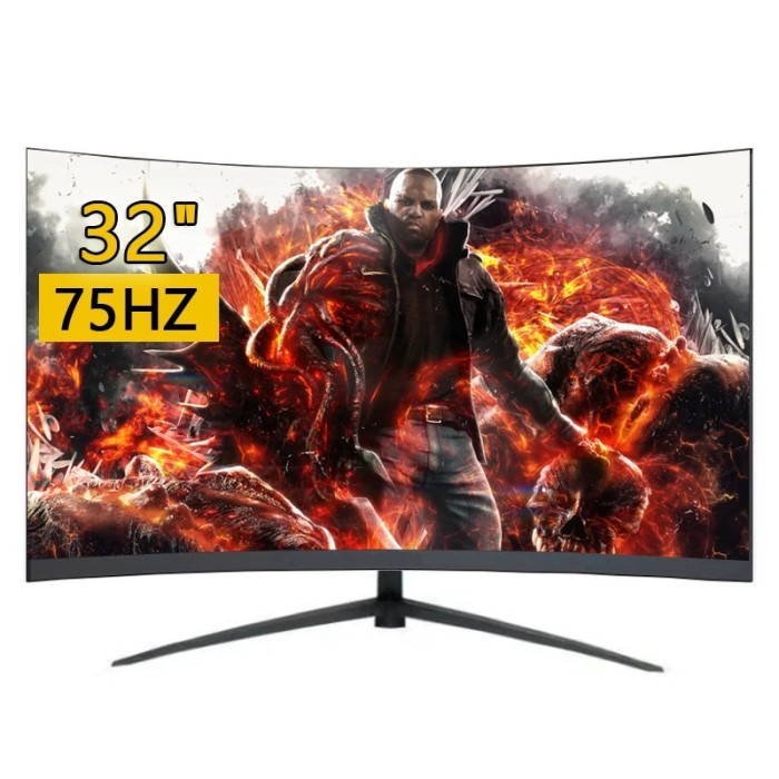 Jual 32 inch Monitors Gamer HD gaming 75hz monitor 1920*1080p HDMI ...