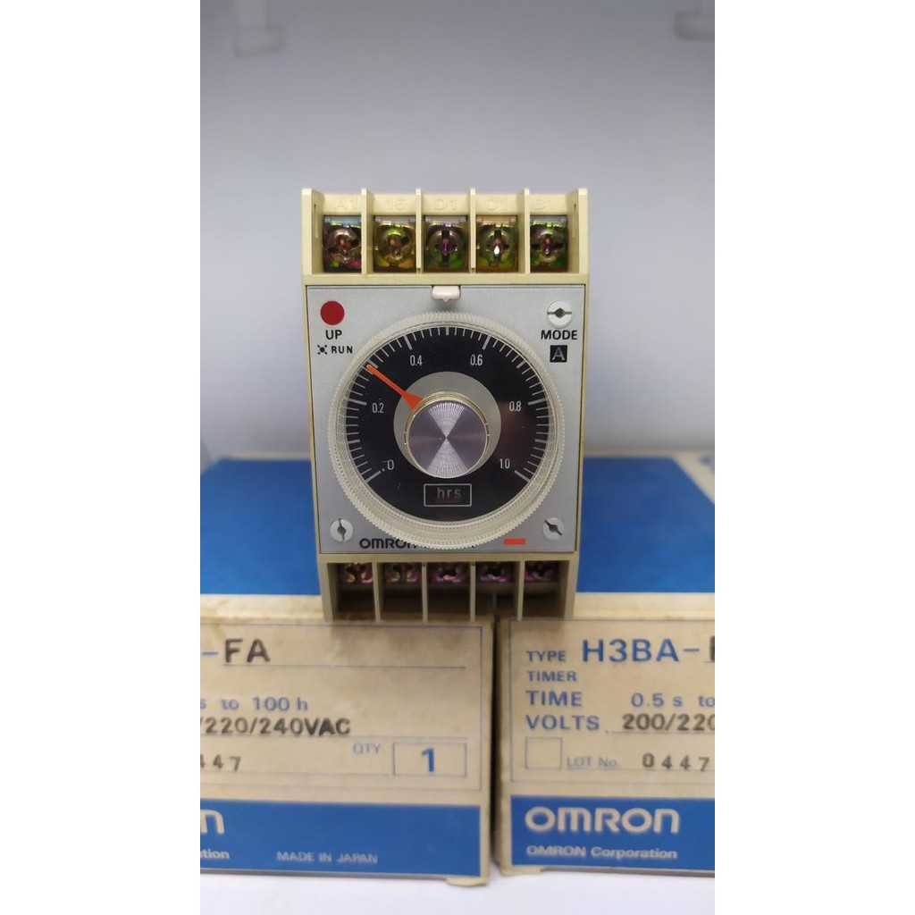 Jual OMRON TIMER H3BA-FA AC200/220/240 EX DEMO ITEM | Shopee Indonesia