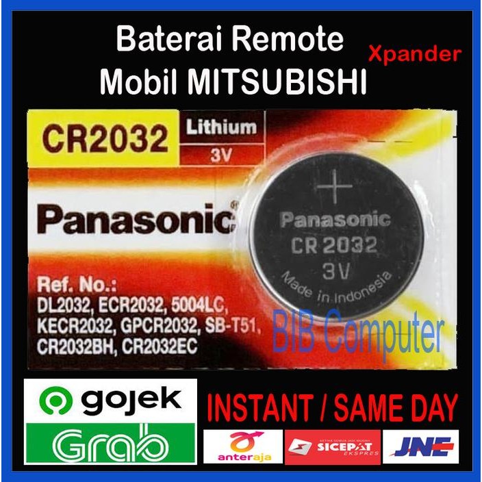 Jual Premium- Battery Batre Remote Mobil Xpander Mitsubishi Cr 2032 ...