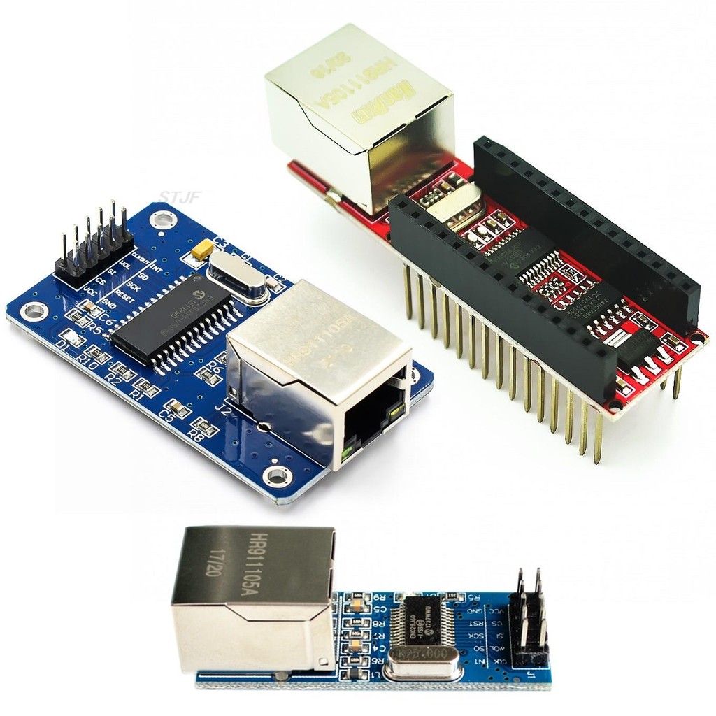 Jual Enc28J60 Spi Interface Network Module Ethernet Module (Mini ...