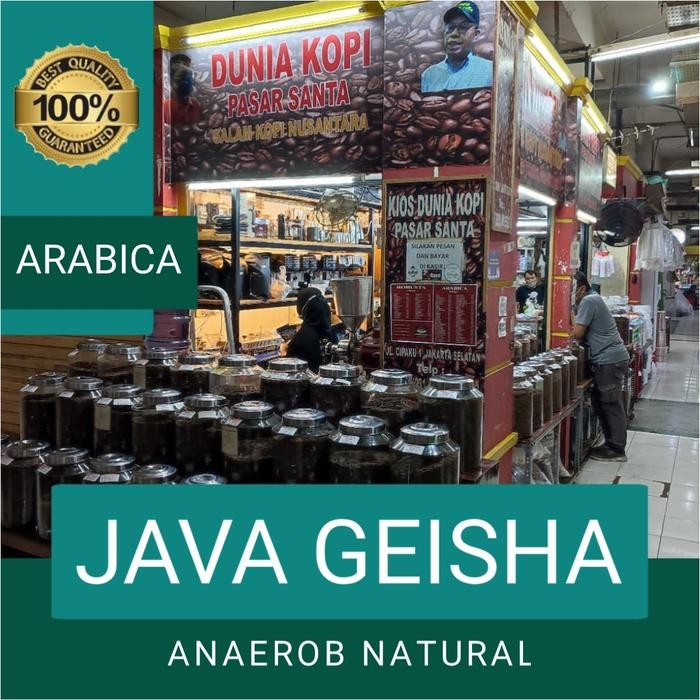Jual Kopi Arabika Java Geisha Anaerob Natural 250 gram | Shopee Indonesia