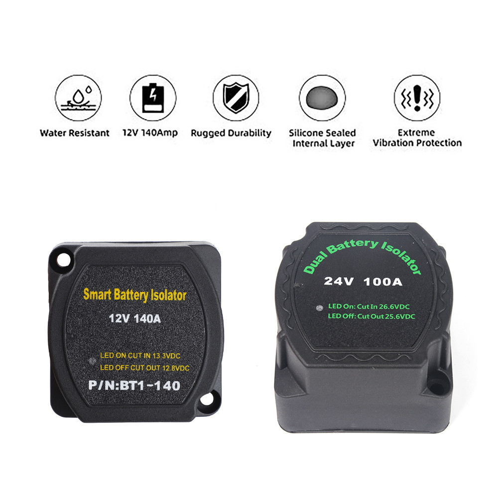 Jual 12V or 24V Smart Dual Battery Isolator Voltage Sensitive Split ...