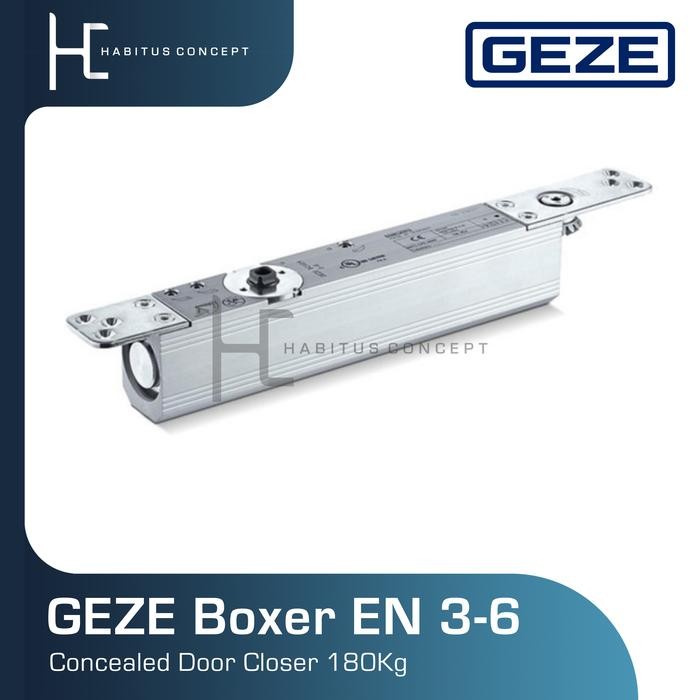 Jual GEZE Boxer EN 3-6 Concealed Door Closer Untuk Beban Pintu 180kg | Shopee Indonesia