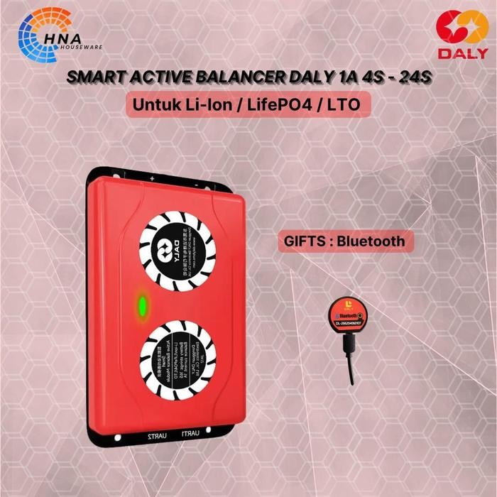 Jual Daly Smart Active Balancer 1A 4S 8S 15S 16S 20S 24S Lifepo4 Li-Ion ...