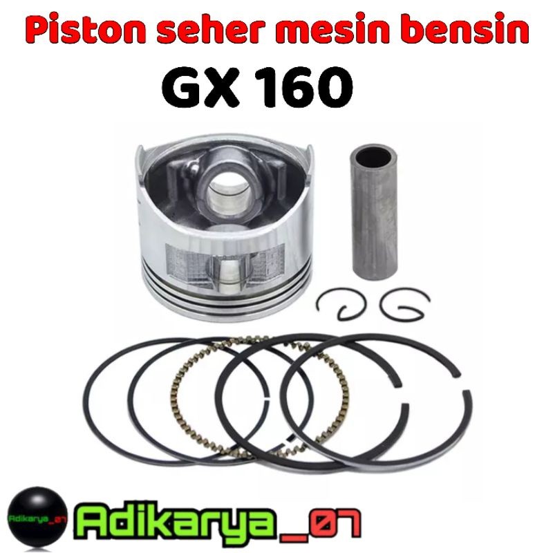 Jual Piston Seher mesin Gx160 Gx200 5.5Hp 6.5Hp Genset 2000watt 3000watt 4000watt 2kw 3kw 4kw ...