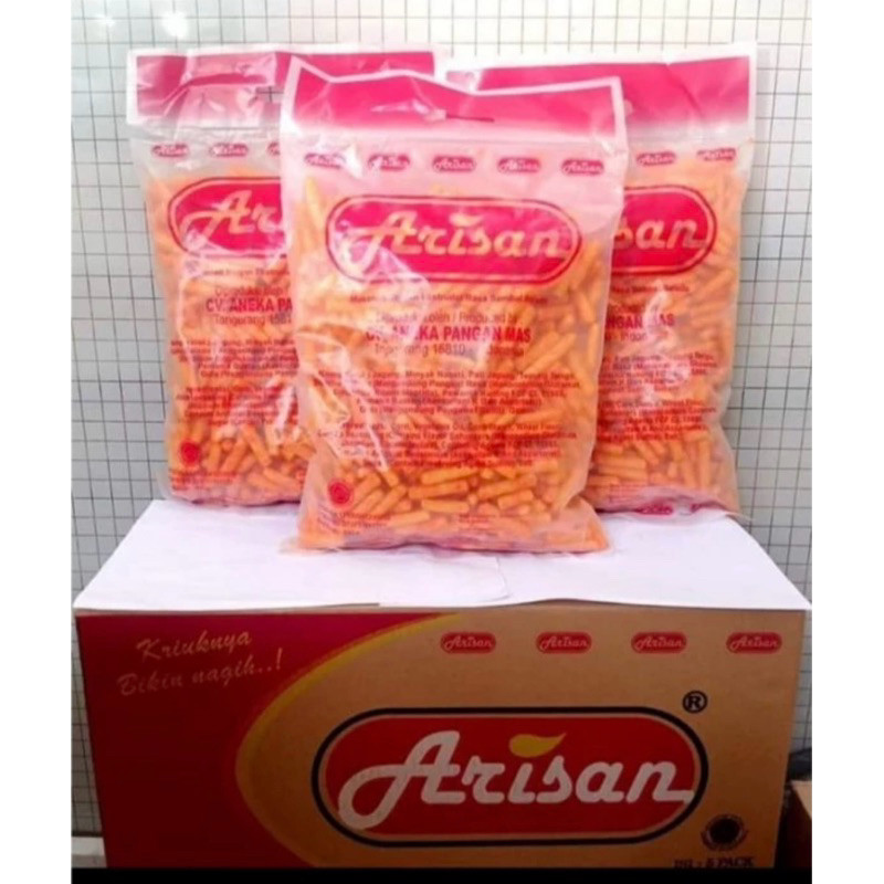 Jual Andrianbijaksana Stik Arisan Snack Rasa Balado / Coklat / Jagung ...