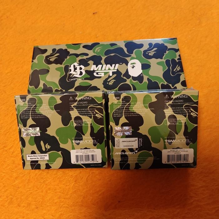 Jual Mini GT X BAPE Diecast Limited TAS 2025 Japan LIBERTY WALK LBWK ...