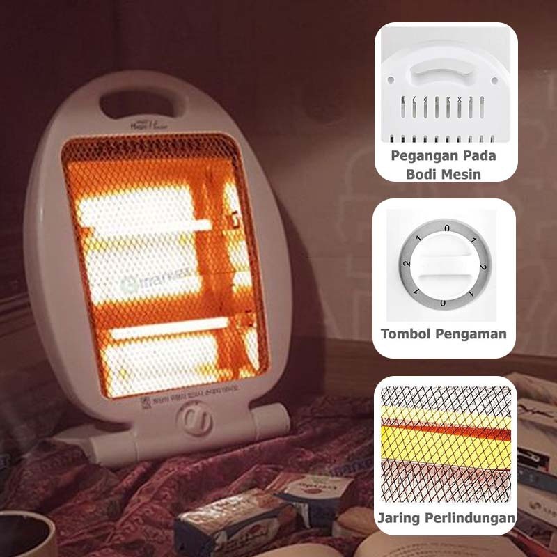 Jual NEW PRODUCT 220V PENGHANGAT PORTABLE ALAT PEMANAS RUANGAN HEATER ...