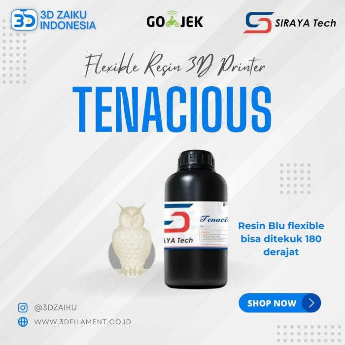 Jual Original Siraya Tech Flexible Tenacious Resin 3D Printer | Shopee ...