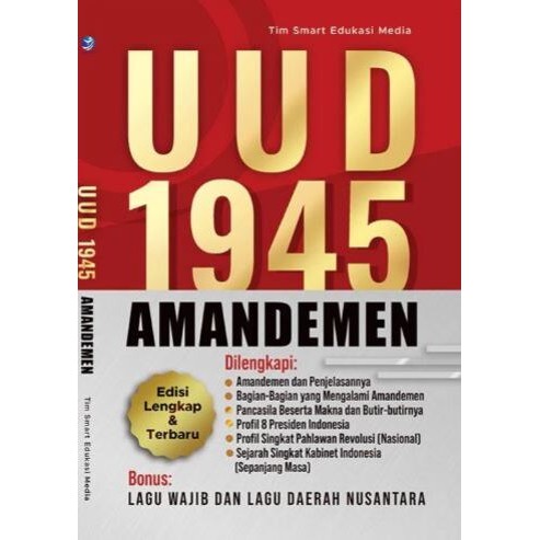 Jual Buku UUD 1945 Amandemen Edisi Terlengkap dan Terbaru | Shopee Indonesia