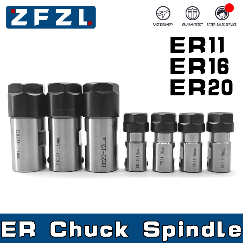 Jual 1 Buah ER11 ER16 ER20 ER25 Poros Collet Chuck ER11A ER16A ER20A ...