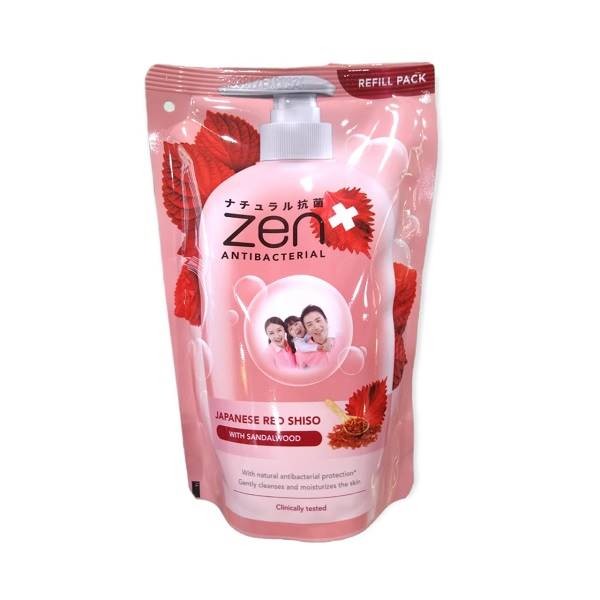 Jual ZEN BODY WASH SHISO & SANDALWOOD POUCH 400 ML | Shopee Indonesia