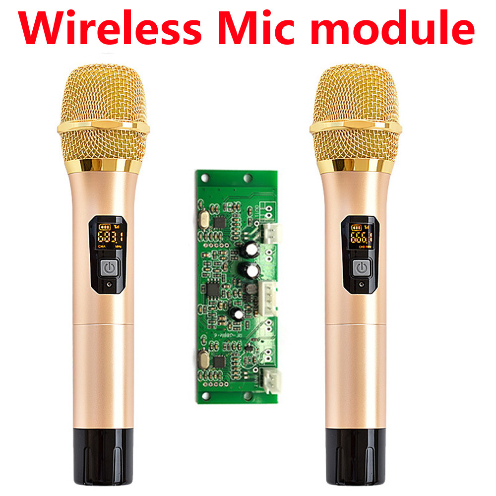 Jual NEW Wireless Microphone Module Handheld Moving Coil for Bluetooth ...