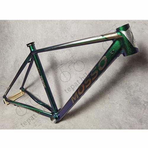 Jual Frame Sepeda mosso Roadbike 736 TCA ALU 7005 - Bentley Green, 49cm ...