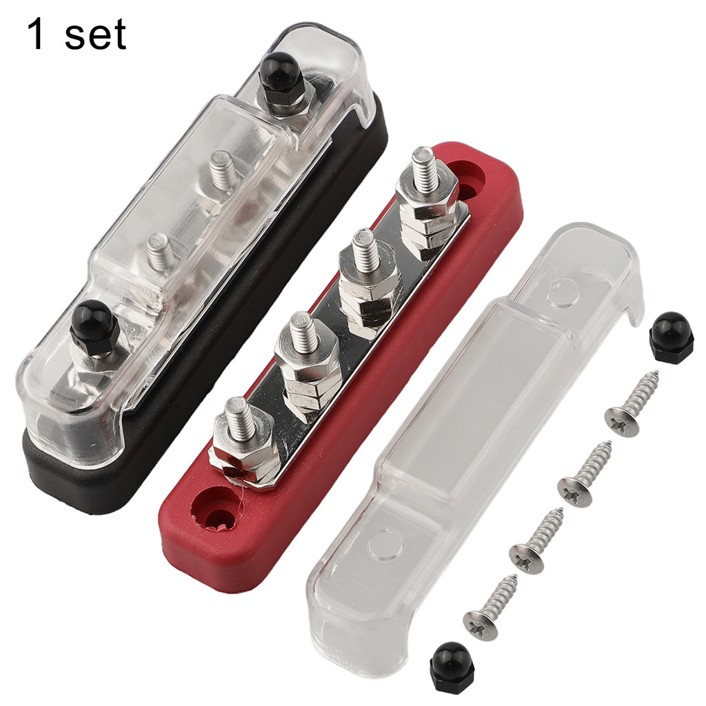 Jual Dual Pack of 12V Bus Bars Featuring 4 M6 Bolts Excellent for ...