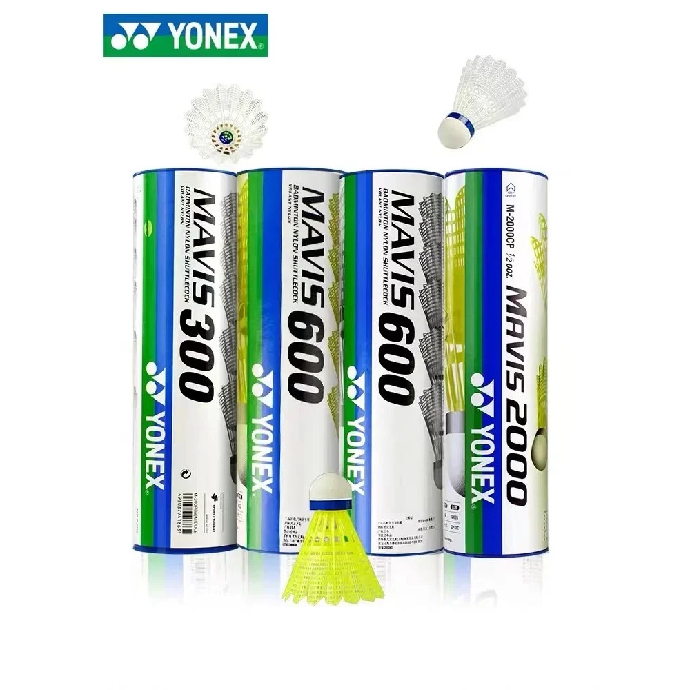 Jual Yonex Mavis 2000 600 500 350 300 Badminton 6 Piece Nylon Ball ...