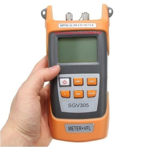 Jual Optical Multi Meter (Optic Power Meter/OPM+VFL) Fiber Optik ...