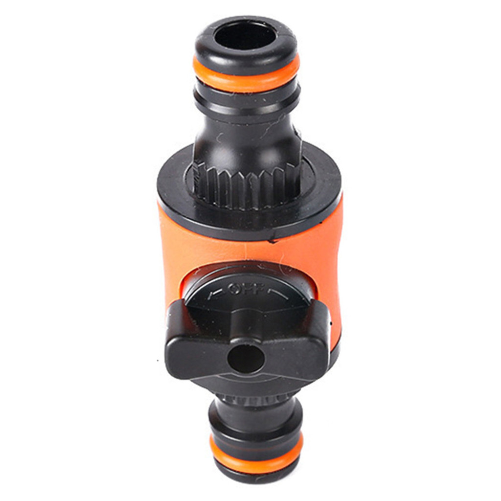Jual 2PC Garden Hose Pipe In-line Faucet Tap Shut Off Valve Fitting ...