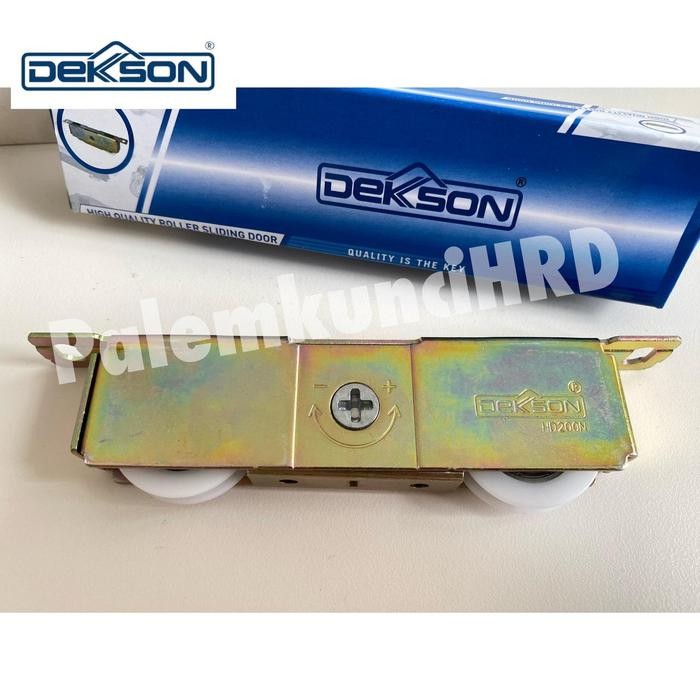 Jual Roda Sliding Door Dekkson Double Heavy Duty HD200N Nylon Roller ...