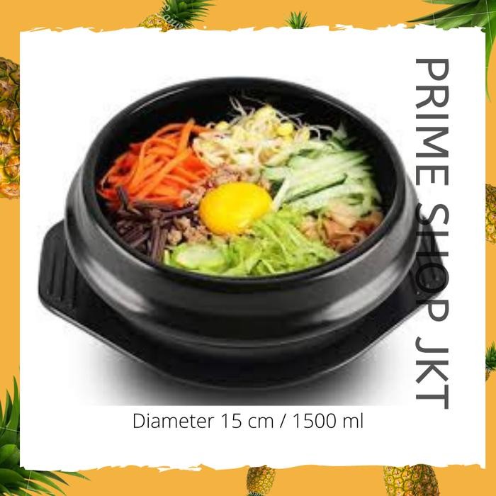 Jual PastiKirim- Korean Dolsot Ddukbaegi Hot Pot Claypot Bibimbap Korea ...