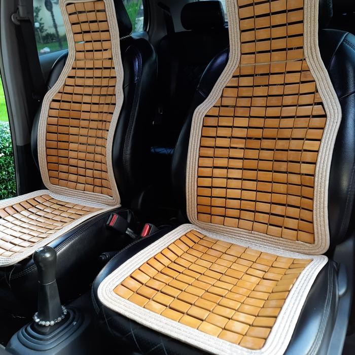 Jual Alas Bambu Jok Mobil Premium " Harga Promo " | Shopee Indonesia