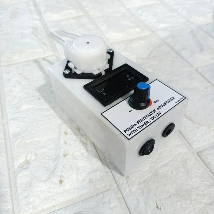 Jual Pompa Peristaltik Peristaltic Pump With Timer Otomatis 12V 24V ...