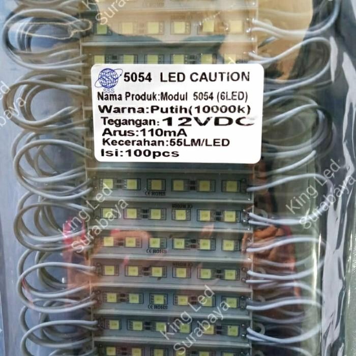 Jual Expert Modul SMD 5054 Putih 6 LED 12V Waterproof Module 6LED Mata ...