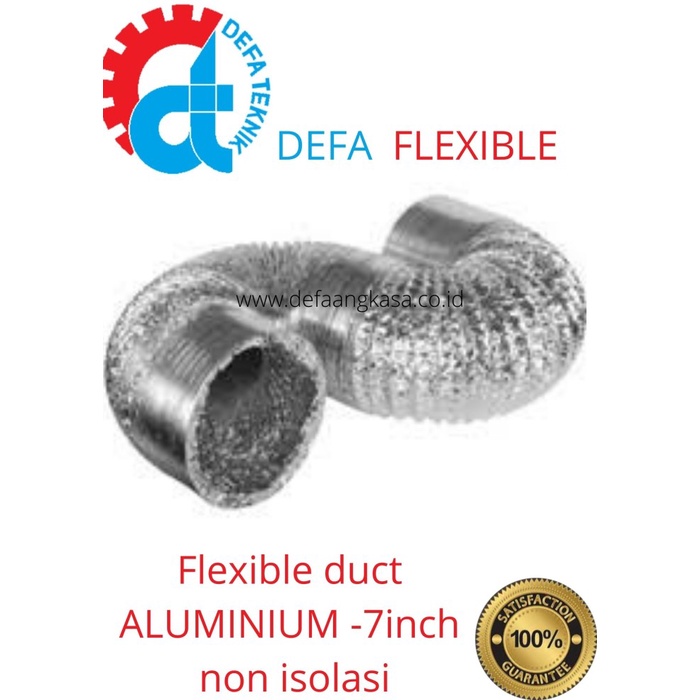 Jual HARGA DISC - Defa Flexible Duct / Flexible Duct 7 inch / Alumunium ...