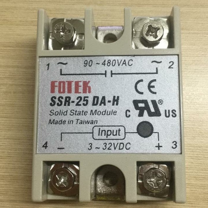 Jual Mantab Solid State Relay Fotek Ssr-25Da 25A | Shopee Indonesia