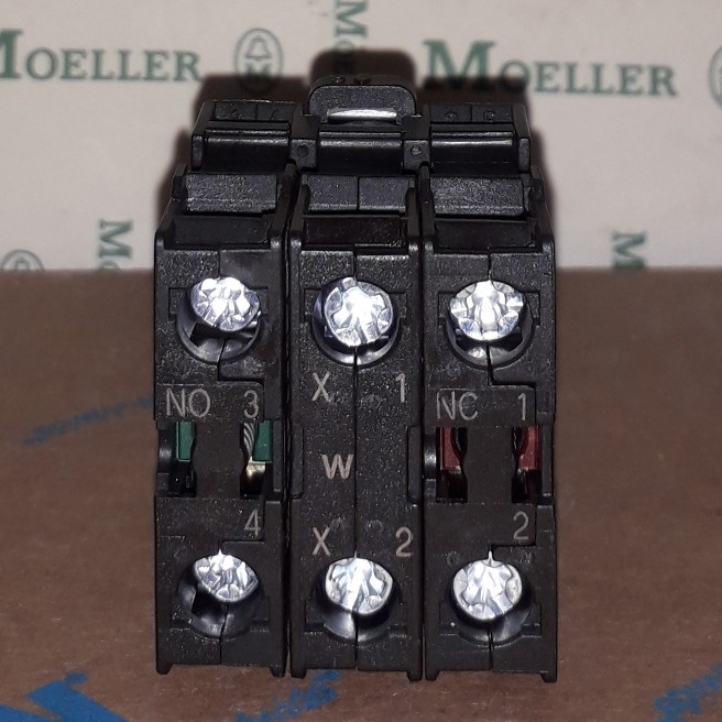 Jual Terhemat Selector Switch 2 Posisi M22-Wrlk-W-K11-W Eaton Moeller ...