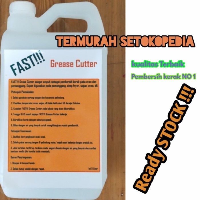 Jual Grease Cutter Cleaner Pembersih Kerak Wajan,Grill Oven ( Custom ...