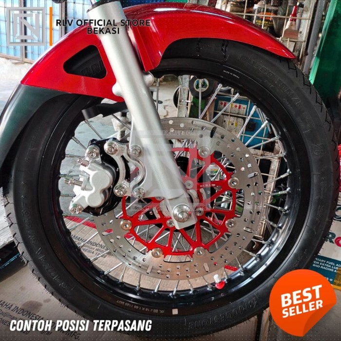 Jual Jari Jari Tdr Chrome Ring 17 Set Depan Belakang Ruji Motor Pnp Rx ...